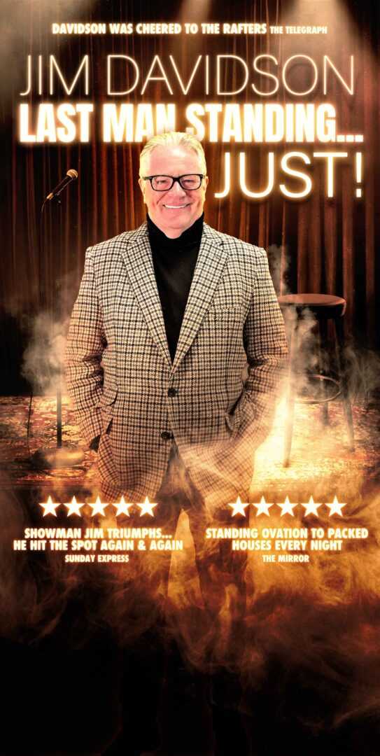 Jim Davidson: Last Man Standing...Just! - OVER 18'S ONLY! - The Tivoli ...
