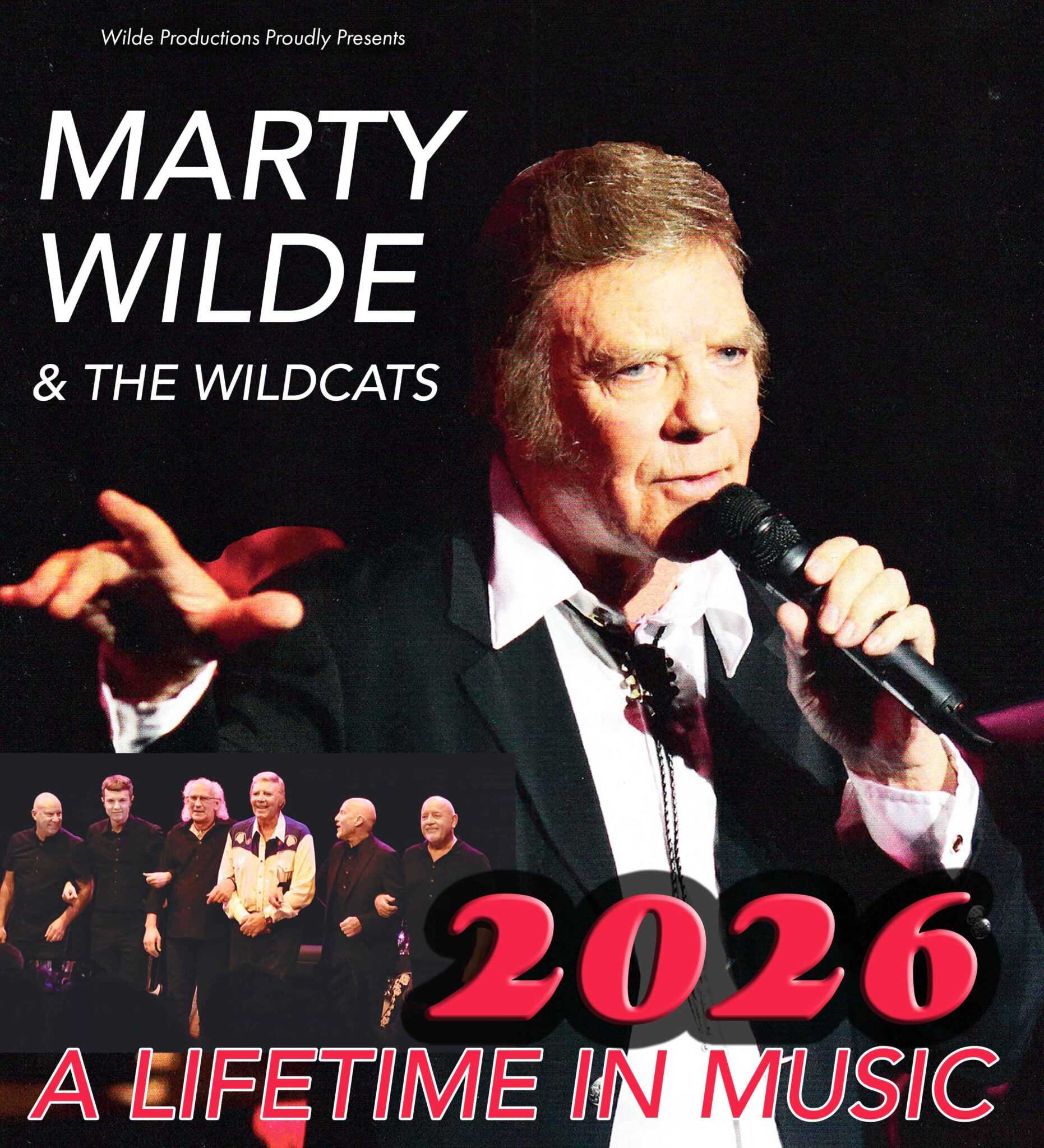 Marty Wilde and The Wildcats 2026 - The Tivoli Wimborne Theatre